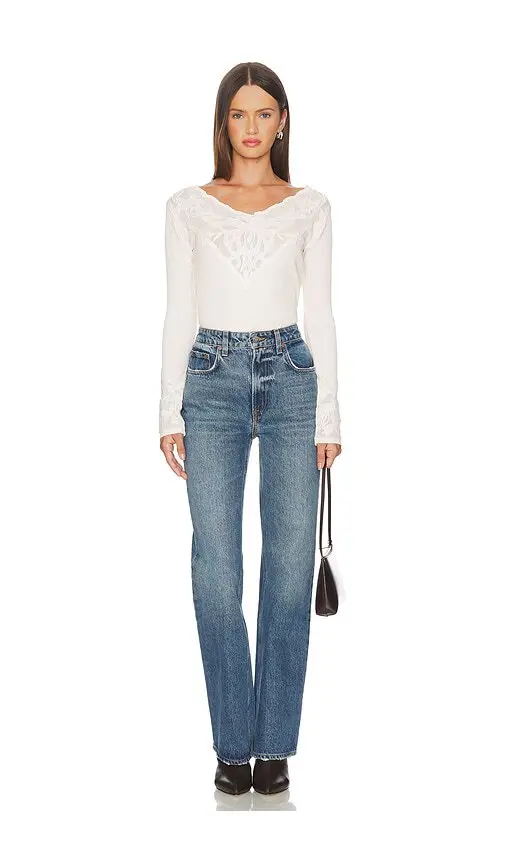 Free People Butterfly Cuff Top