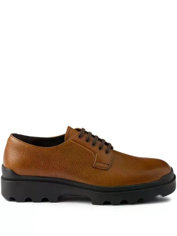 Prada Leather Lace-up Shoes