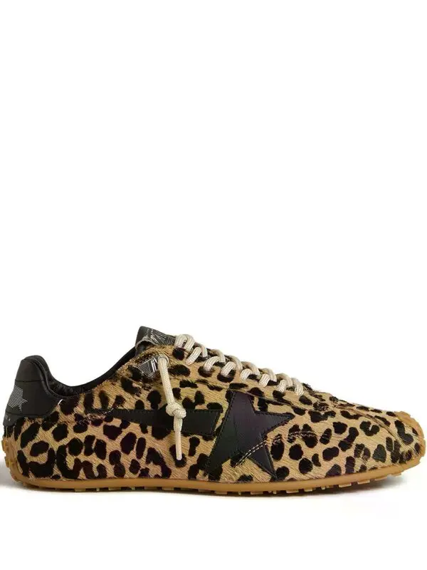 GOLDEN GOOSE Marathon Speed Leopard Sneakers