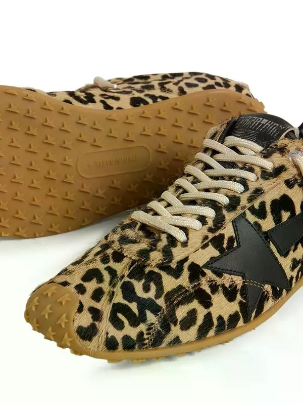 GOLDEN GOOSE Marathon Speed Leopard Sneakers