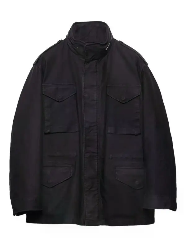 Prada Flap-pocket Cotton Jacket