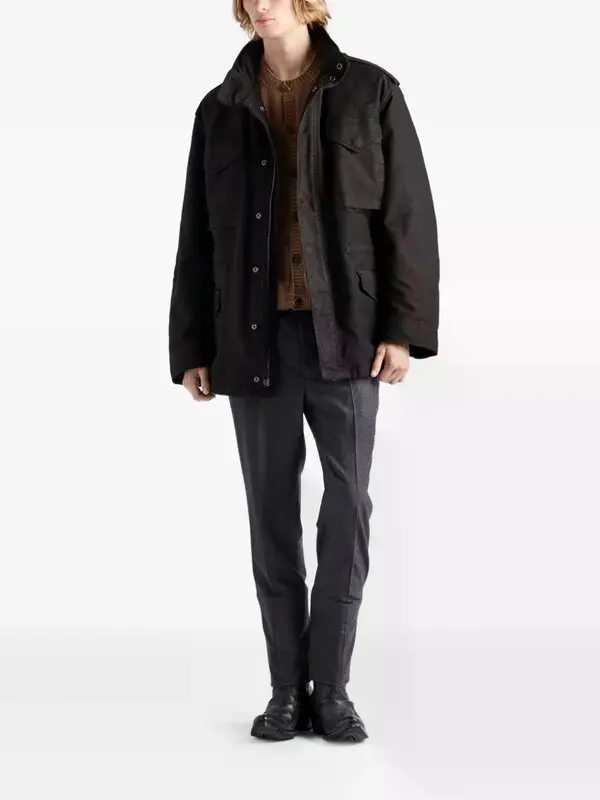 Prada Flap-pocket Cotton Jacket