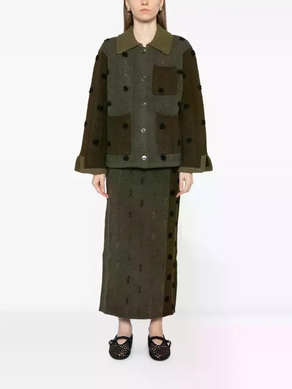 YANYAN Embroidered Skirt