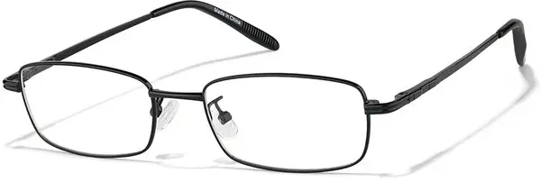 Zenni Rectangle Full Rim Eyeglasses - Black