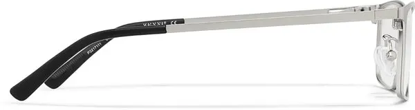 Zenni Rectangle Eyeglasses - Silver