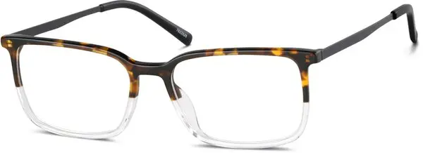 Zenni Rectangle Full Rim Frame - Classic Tortoiseshell