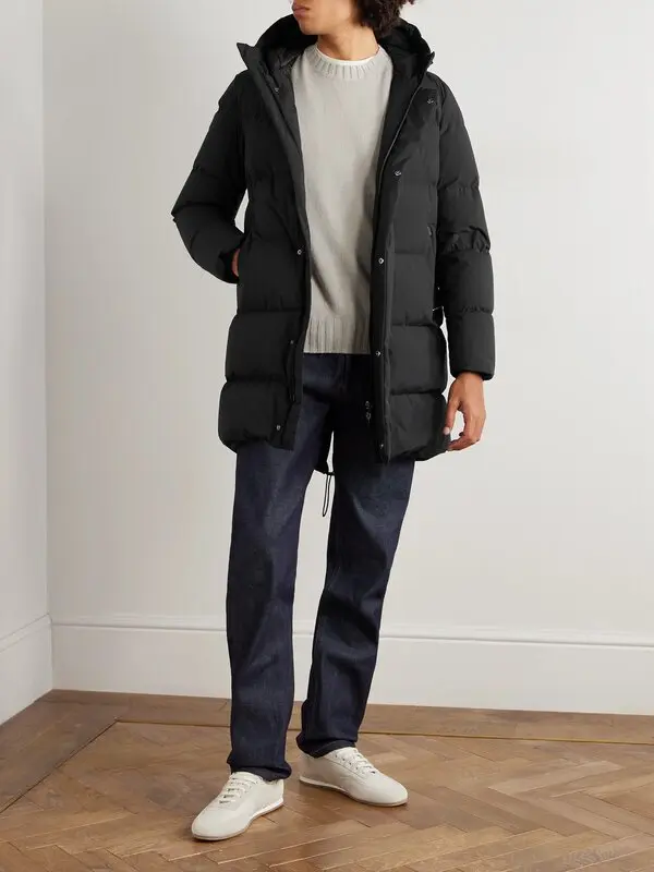 Herno Slim-fit Quilted Hooded Down Parka