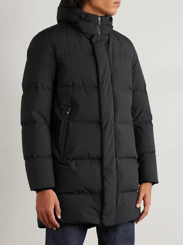 Herno Slim-fit Quilted Hooded Down Parka