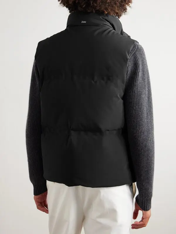 Herno Quilted Shell Down Gilet