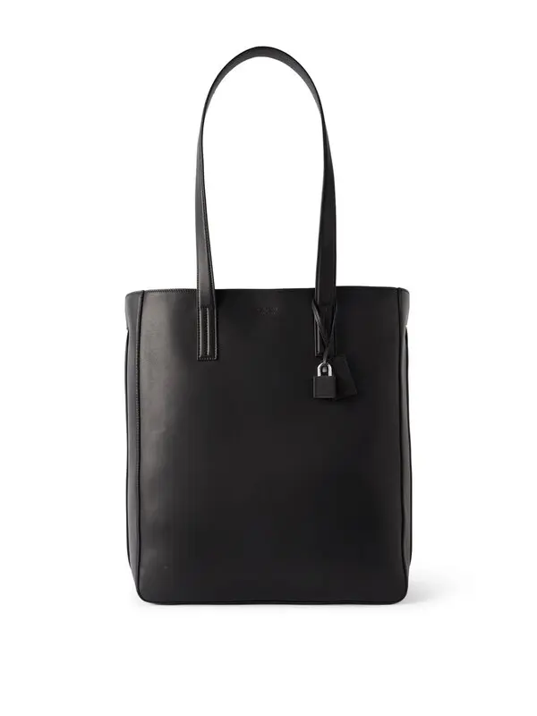 TOM FORD Leather Tote Bag - Black