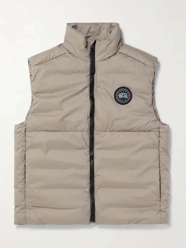 Canada Goose Lodge Quilted Shell Down Gilet - Brown