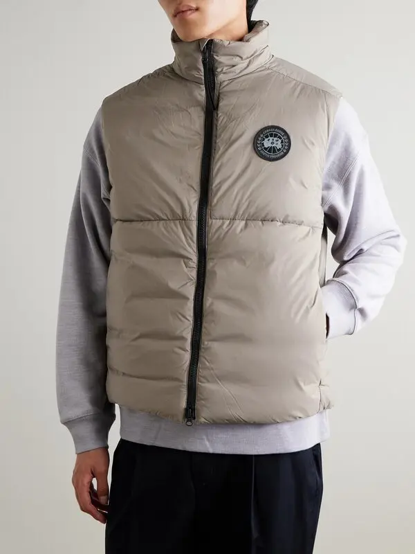 Canada Goose Lodge Quilted Shell Down Gilet - Brown