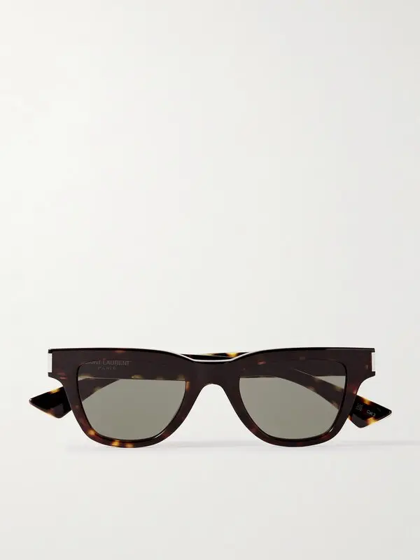 Saint Laurent Jacques D-frame Sunglasses - Brown