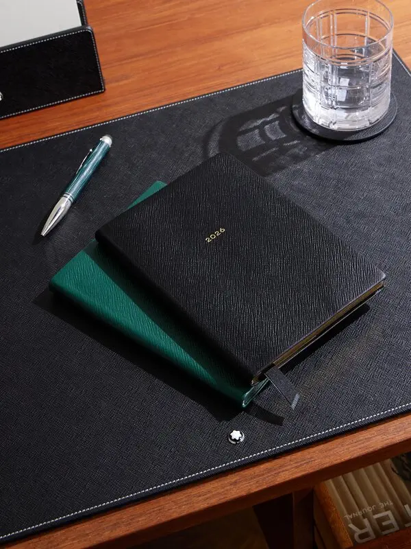 Smythson 2026 Soho Panama Cross-grain Leather Diary