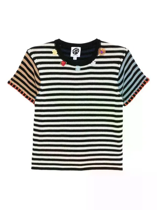 YANYAN Striped Cotton Top