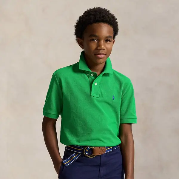 Ralph Lauren The Iconic Mesh Polo Shirt - Billiard