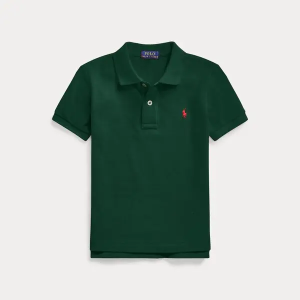 Ralph Lauren The Iconic Mesh Polo Shirt - College Green