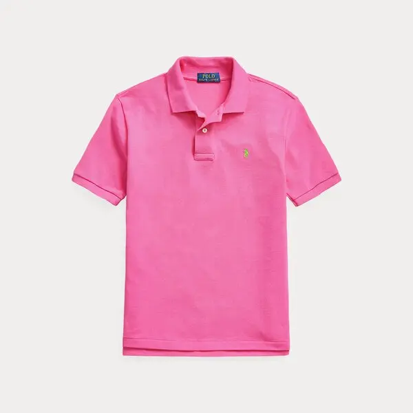 Ralph Lauren The Iconic Mesh Polo Shirt - Dalia Pink