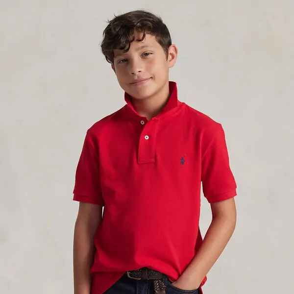 Ralph Lauren The Iconic Mesh Polo Shirt - Rl2000 Red