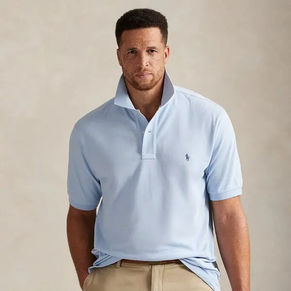 Ralph Lauren The Iconic Mesh Polo Shirt - Southport Blue