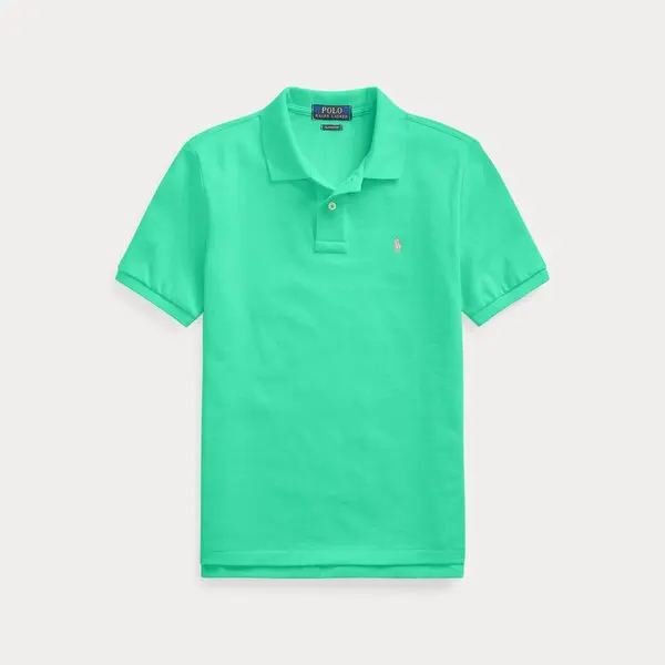 Ralph Lauren The Iconic Mesh Polo Shirt - Sunset Green