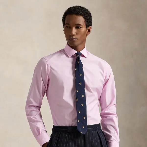 Ralph Lauren Custom Fit Poplin Shirt - Pink