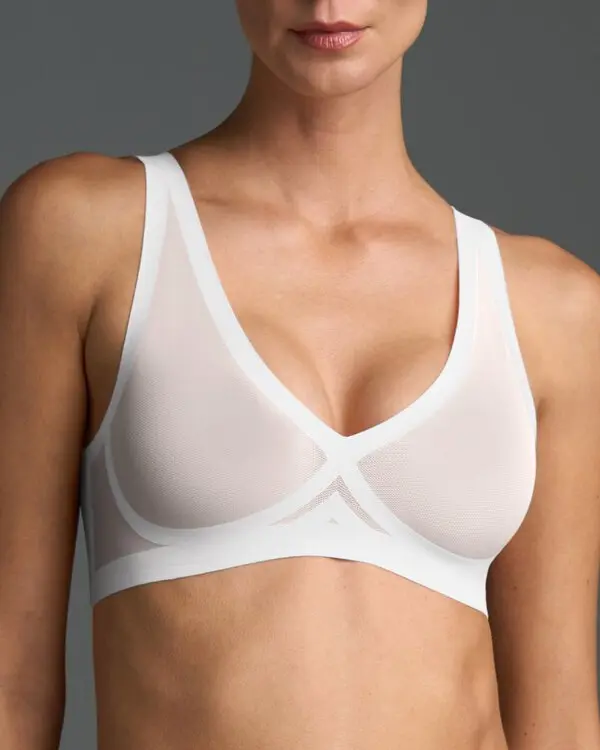 EBY Bralette, Seamless - Pearl Sheer