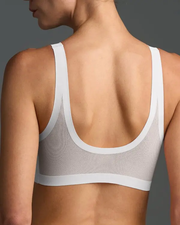 EBY Bralette, Seamless - Pearl Sheer
