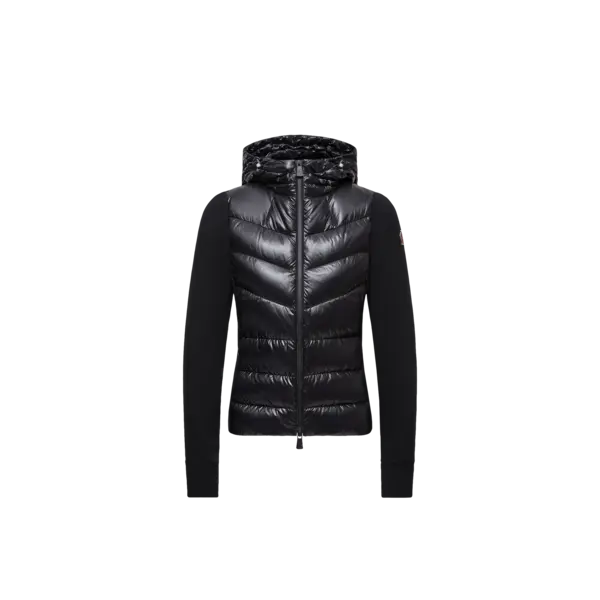 Moncler Padded Zip-up Hoodie - Black