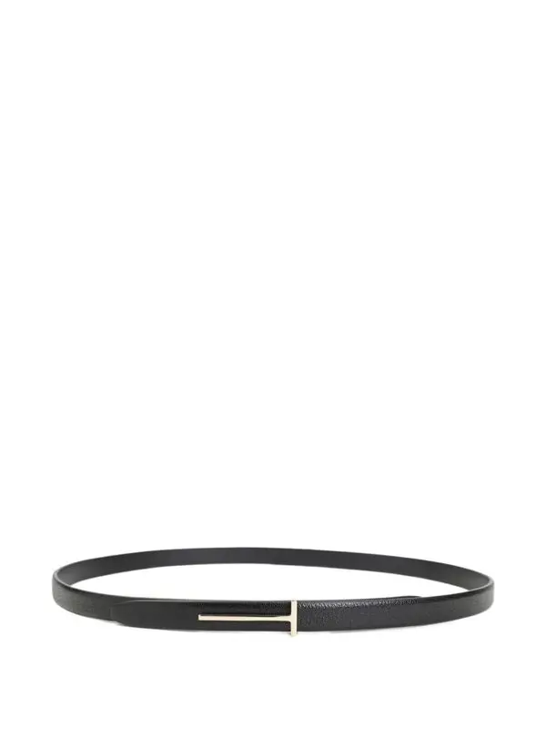 TOM FORD T-bar Belt - Black