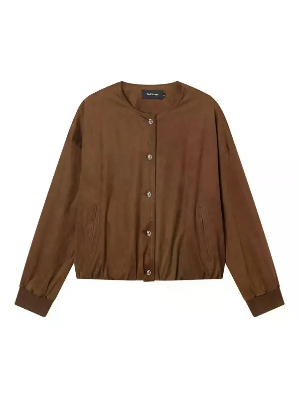 TOUT A COUP Button-detailed Jacket - Brown