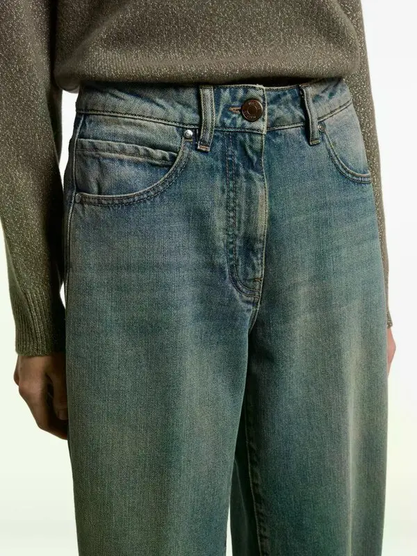 Peserico Logo-patch Jeans