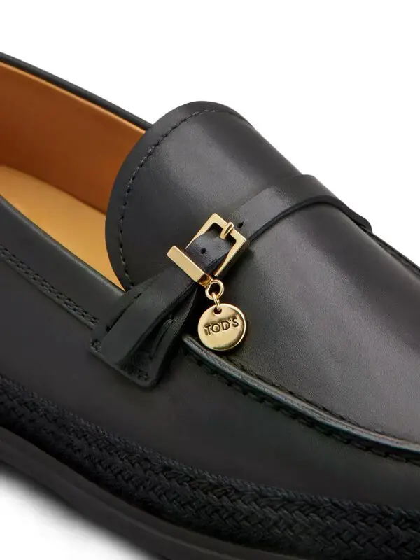 TOD'S Loafers With Buckle And Tassel Detail