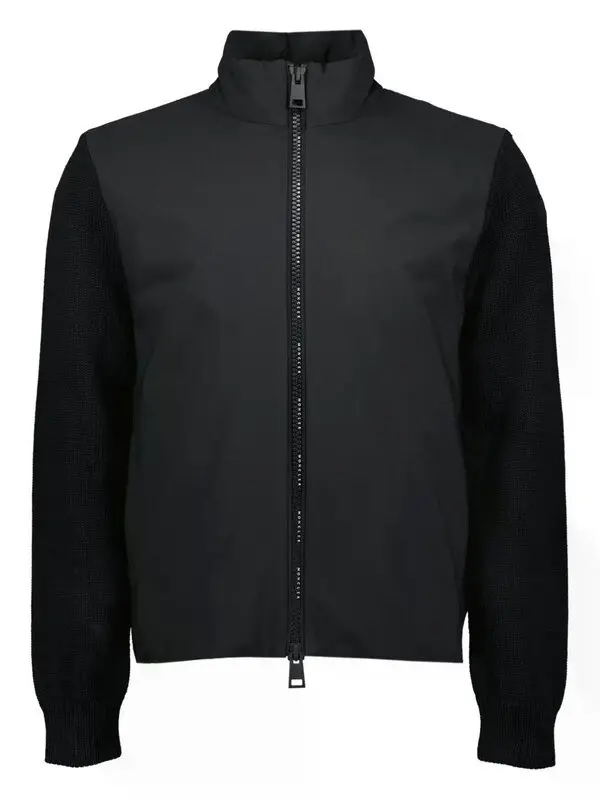 Moncler Long-sleeve Zip-up Cardigan