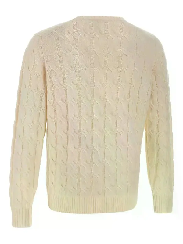 KANGRA Cable-knit Sweater - Neutrals