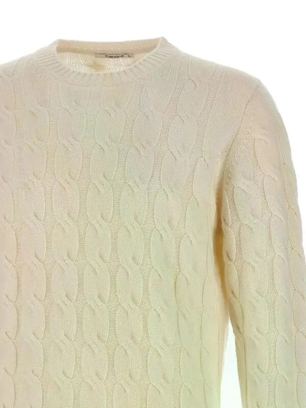 KANGRA Cable-knit Sweater - Neutrals