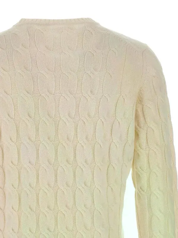 KANGRA Cable-knit Sweater - Neutrals