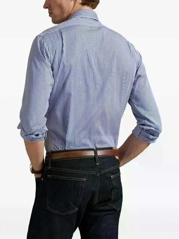 Polo Ralph Lauren Long Sleeve Striped Shirt - Blue