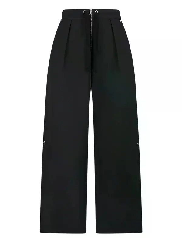 AMI Paris Zip-fastening Pleated Trousers