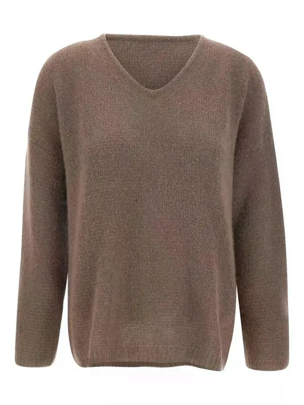 Hemisphere V-neck Jumper