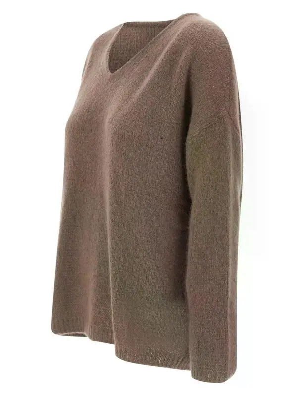 Hemisphere V-neck Jumper
