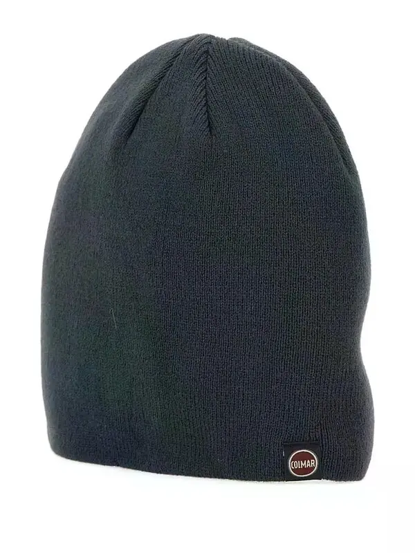 COLMAR Logo-patch Beanie - Blue