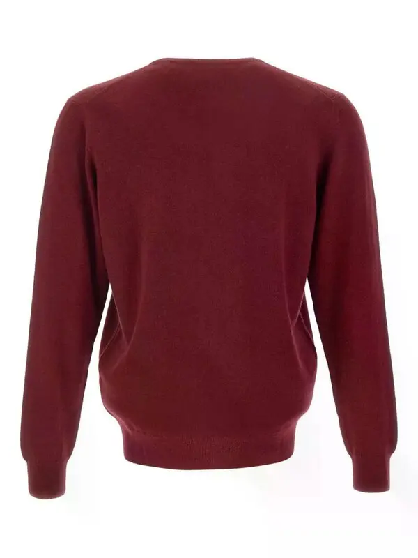 DELLA CIANA Crew-neck Ribbed Sweater