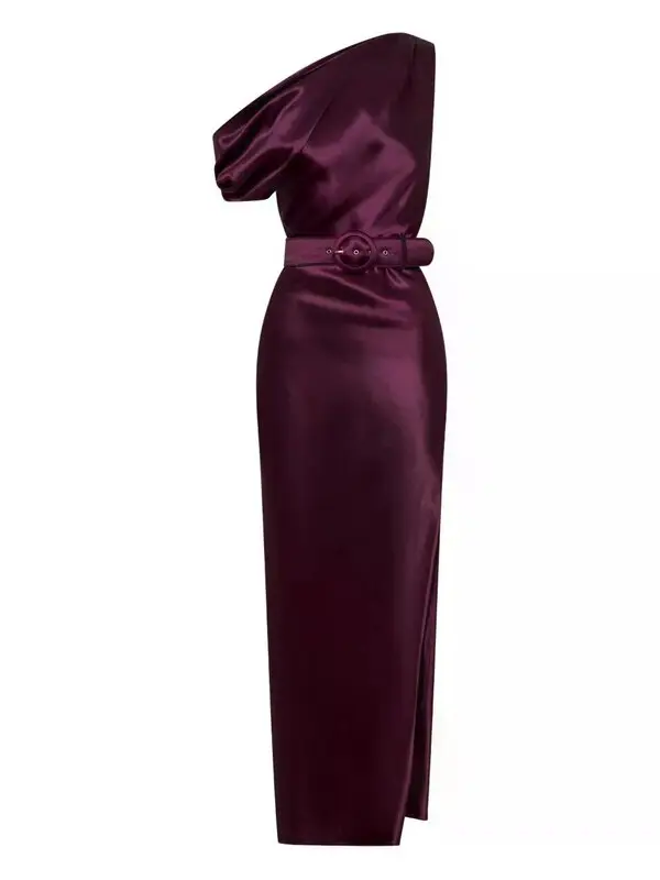 NICHOLAS Ertha One-shoulder Maxi Dress - Purple