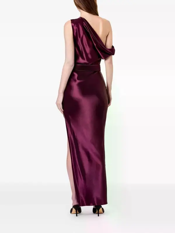 NICHOLAS Ertha One-shoulder Maxi Dress - Purple