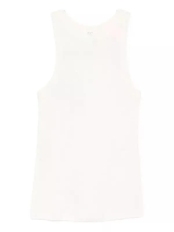 Co Collection Ribbed Tank Top - Neutrals
