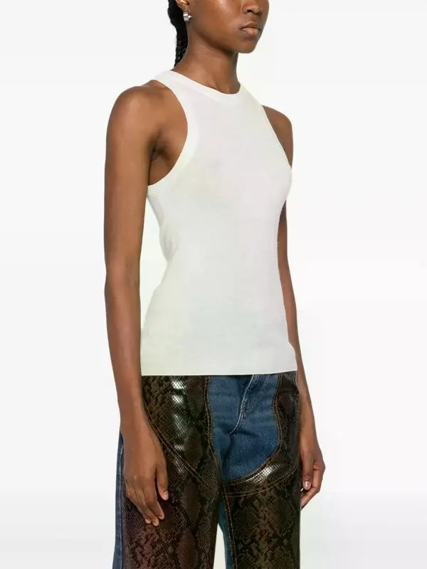 Co Collection Ribbed Tank Top - Neutrals