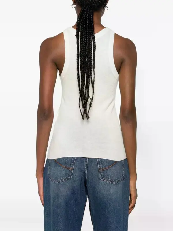 Co Collection Ribbed Tank Top - Neutrals