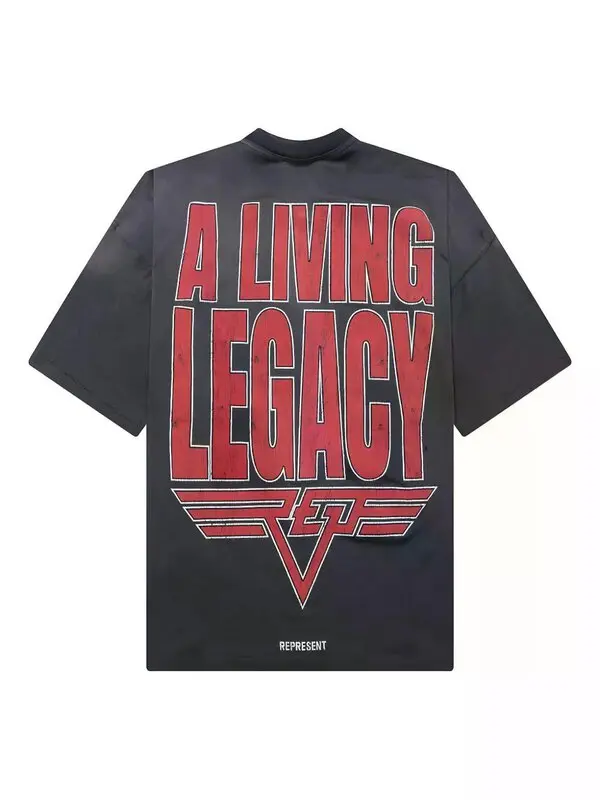 REPRESENT Reversible Living Legacy Tour T-shirt - Grey