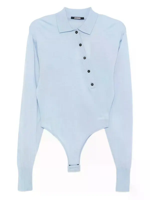 Jacquemus Polo-neck Bodysuit